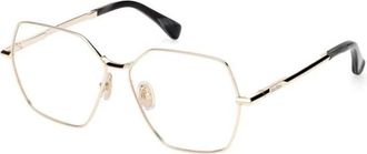 Max Mara Femme, Accessoires, Jaune, Taille: 56 MM Mm5154 Optical Frame
