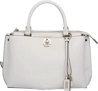 Guess Femme, Sacs, Blanc, Taille: ONE Size Bianca Girlfriend Satchel