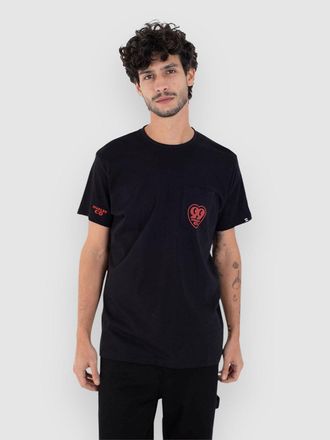 Hurley Hurley Heart Pocket T-Shirt noir