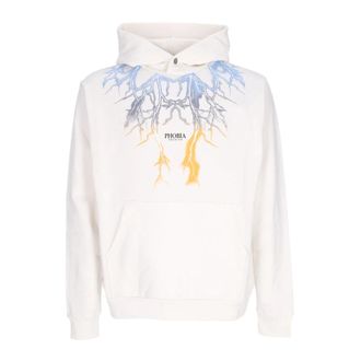 Phobia Archive Lightning Print Hoodie - - Sweatshirts & Hoodies - Herren - Wei&szlig; - M