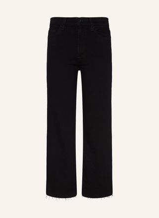 7 For All Mankind Jeans Cropped Alexa Straight Fit schwarz