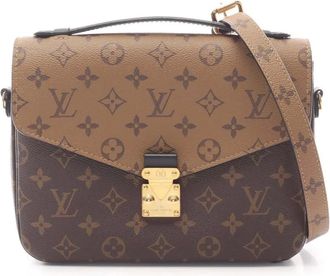 Louis Vuitton sac à bandoulière monogrammé Reverse Pochette Metis (2020) - Marron