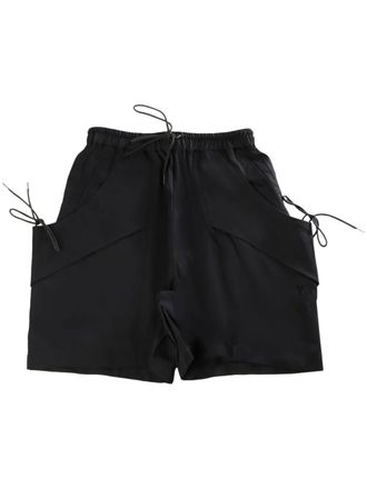 Yohji Yamamoto side-pockets shorts - Noir