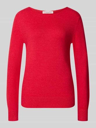 Christian Berg Regular Fit Strickpullover aus Viskose-Mix mit U-Boot-Ausschnitt