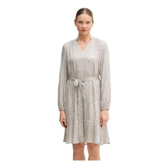 Marc Aurel Shirtkleid - - Dresses - Damen - Grau - S