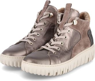 Waldl&auml;ufer 941804 VBD400/212 orthop&auml;discher Stiefel mit Warmfutter Leder Damen in Bronze - Gr. 37,5