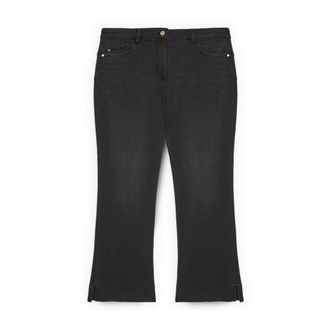 Fiorella Rubino Damen, Jeans, Schwarzk, 7XLGr&ouml;&szlig;e