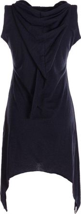 vishes Zipfelkleid Armloses Damen Zipfel-Tunika Elfen-Kleid Zipfelkapuze Zipfelkleid Boho, Goa, Guru Style