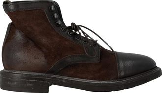 Moma Moma - Bottines &agrave; lacets Kurini Saturnia - Homme - Chaussures - Brun - Taille: 41 EU
