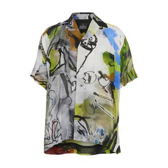 Vivienne Westwood Homme, Chemises, Multicolore, Taille: M Camp Shirt