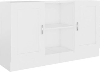 vidaXL Sideboard Wei&szlig; 120x30,5x70 cm Holzwerkstoff Vidaxl