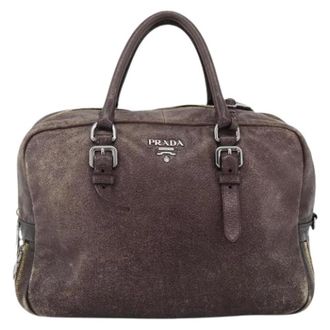 Prada Pre-owned Vintage Handtasche - - Pre-owned - Damen - Lila - ONE SIZE
