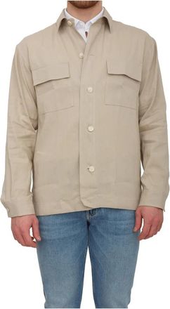 HUGO BOSS Homme, Vestes, Beige, Taille: XL P-Cai-K-2P-261 Shirt