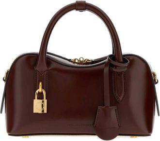 Stella McCartney Femme, Sacs, Brun, Taille: ONE Size Stella Ryder Small Bag Eco Micely Shiny Alter Mat