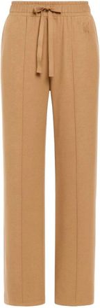 Max Mara Femme, Pantalons, Brun, Taille: 42 FR Pantalon droit camel