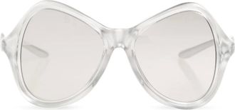 Diesel unisex, Accessoires, Gris, Taille: 53 MM Lunettes de soleil oeil-de-chat