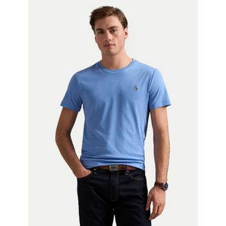 Polo Ralph Lauren T-Shirt 710740727086 Blau Slim Fit