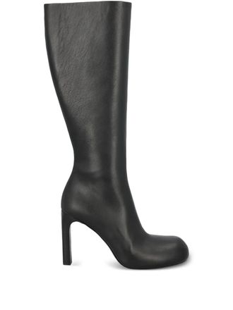 Balenciaga Stiefel mit eckiger Kappe 80mm - Schwarz