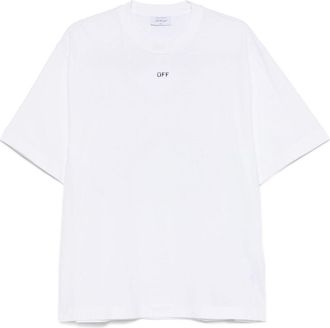 Off-white t-shirt Vibe Arrow - Blanc