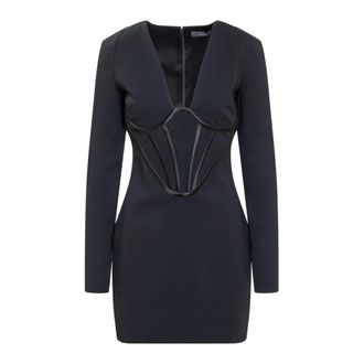 Versace Tag kurzes Kleid - - Dresses - Damen - Schwarzk - M