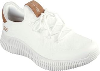 Skechers BOBS GEO City Dapper Chaussures &agrave; enfiler pour homme Blanc Pointure 40 EU, Blanc., 40 EU