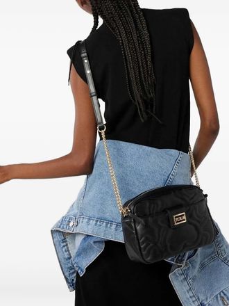 Tous sac à bandoulière à design matelassé - Noir