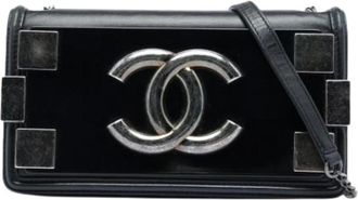 Chanel Sac bandouli&egrave;re vintage Pre-owned - Femme - Pre-owned - Noir - Taille: ONE Size