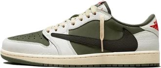 Nike Jordan 1 Retro Low OG SP Travis Scott Medium Olive - - Sport - unisex - Mehrfarbig - 41 EU