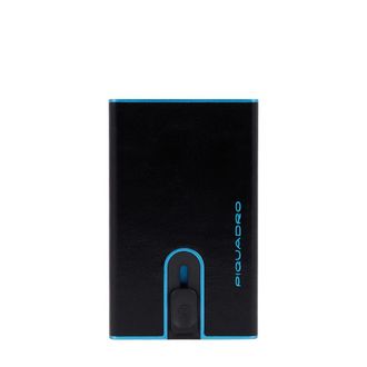 Piquadro Kartenetui mit Schiebesystem - - Accessories - Herren - Schwarzk - ONE SIZE