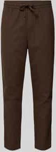 Only & Sons Tapered Leinenhose aus Baumwoll-Leinen-Mix Modell LINUS
