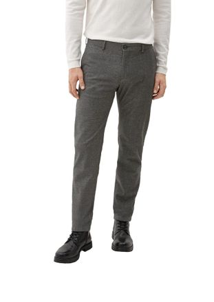 s.Oliver Mens 2123791 Hose, Phoenix Regular fit, Grau, 32/32