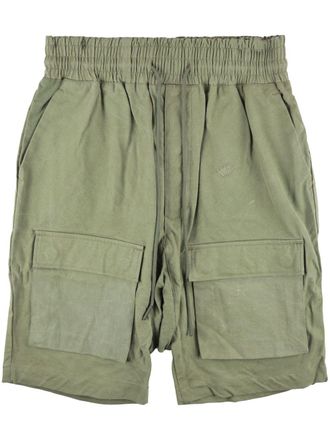 Readymade short en coton à poches cargo - Vert