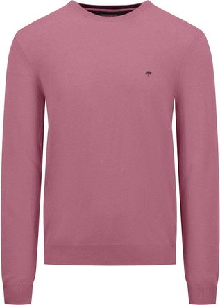 Fynch-Hatton Pullover aus Merino-Kaschmir und Rundhalsausschnitt Pale Blush/XXL