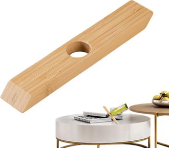 Generico Arbeitsplatte mit Weinflaschenhalter, schwimmender Rotweinständer für Tisch, Weinregal mit schönen, gebogenen Regalen für Restaurants, Weingüter, Bars