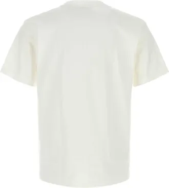 A Bathing Ape White Exterior: Cotton T-Shirt T-shirts And Polos