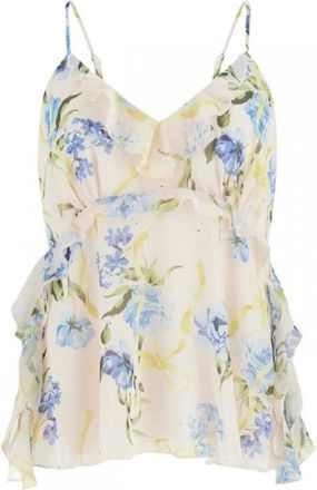 Guess Femme, Tops, Multicolore, Taille: 38 FR Sleeveless Top W6Gh27W1843