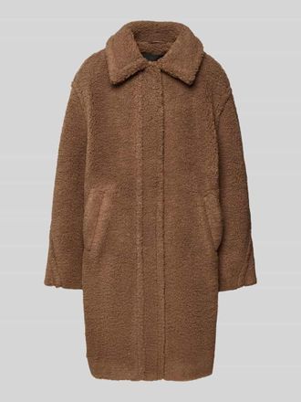 OPUS Mantel aus Teddyfell mit Eingrifftaschen Modell Heddy