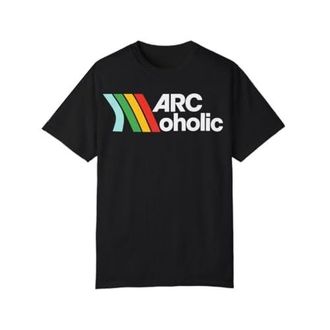 Generic ARC Raiders ARCoholic T-Shirt - Unisex 2025 Tee graphique de jeu d&eacute;contract&eacute; &agrave; manches courtes Streetwear pour hommes/femmes, Noir, S