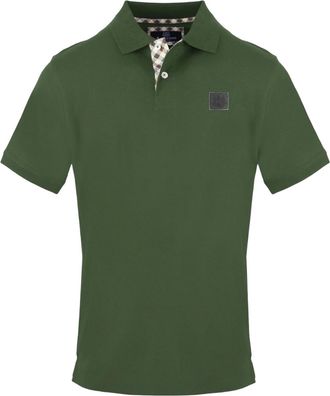 Aquascutum Poloshirt f&uuml;r Herren (Milit&auml;rgr&uuml;n)