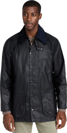 Barbour Herren Parka Jacke Beaufort Wax Jacket MWX0017NY91, Einfarbig, Gr. XX-Large (Herstellergr&ouml;&szlig;e: 46), Blau (Navy 000)