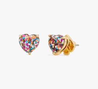 Kate Spade New York My Love Glitter Heart Ohrstecker