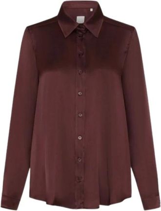 Marella Femme, Blouses et Chemises, Brun, Taille: 42 FR Shirt