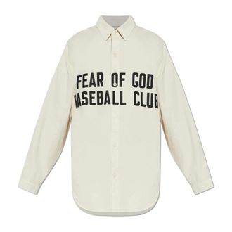 Fear of God Herren, Shirts, Beige, LGr&ouml;&szlig;e