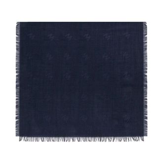 Max Mara Cedro Scarf - - Accessories - Damen - Blau - ONE SIZE