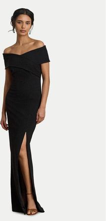 Lauren Ralph Lauren Abendkleid 253P13931001 Schwarz Slim Fit