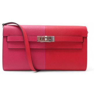 Herm&egrave;s Crossbody Bags - NEUE HERMES KELLY TO GO GELDB&Atilde;-RSE EPSOM-LEDER CRO - Gr. unisize - in Bunt - f&uuml;r Damen