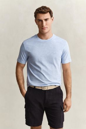 GANT Herren Gewaschenes T-Shirt (XXXL) FRESH Blau