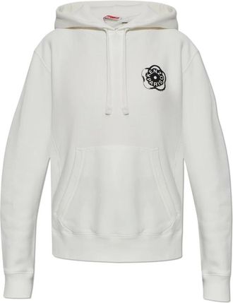 Kenzo Femme, Sweatshirts et sweats &agrave; capuche, Blanc, Taille: 42 FR SweaT-shirt en coton