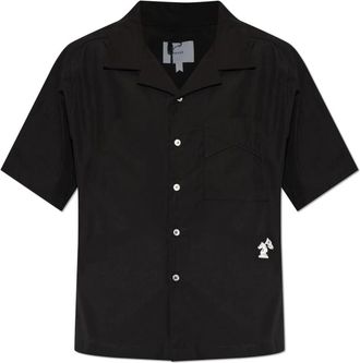 Rhude Homme, Chemises, Noir, Taille: L Chemise &agrave; Manches Courtes