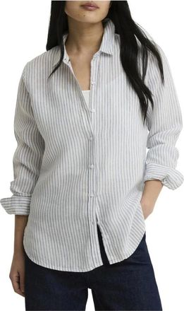 Barbour Femme, Blouses et Chemises, Blanc, Taille: 38 FR Marine Shirt